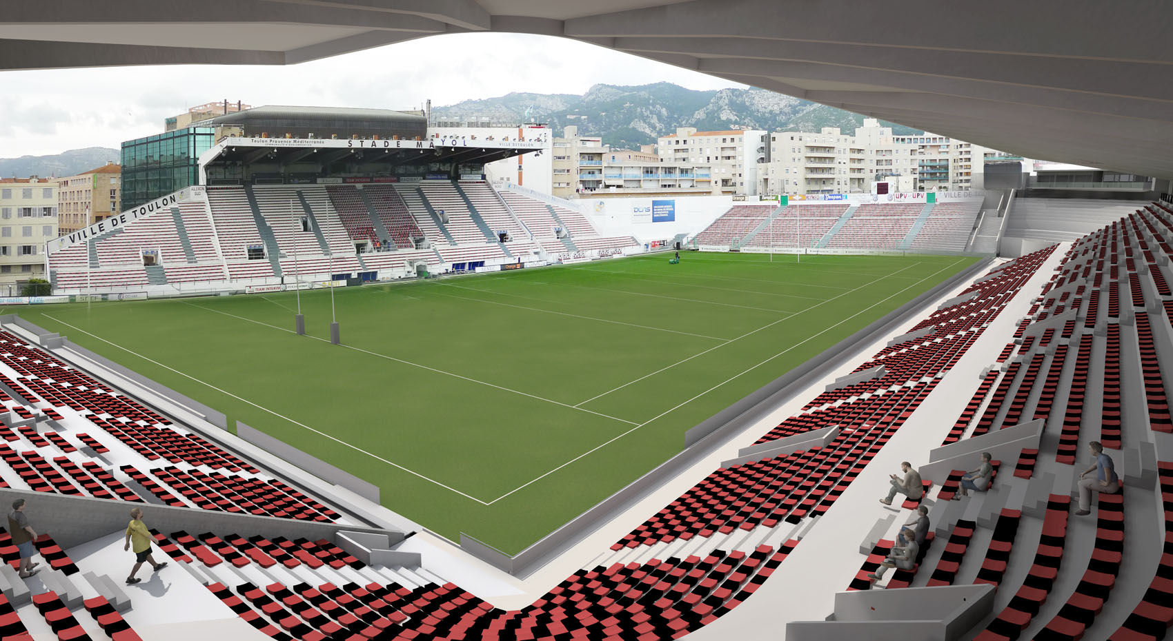 Photos: Découvrez le futur visage du Stade Mayol pour l'été 2017 ...
