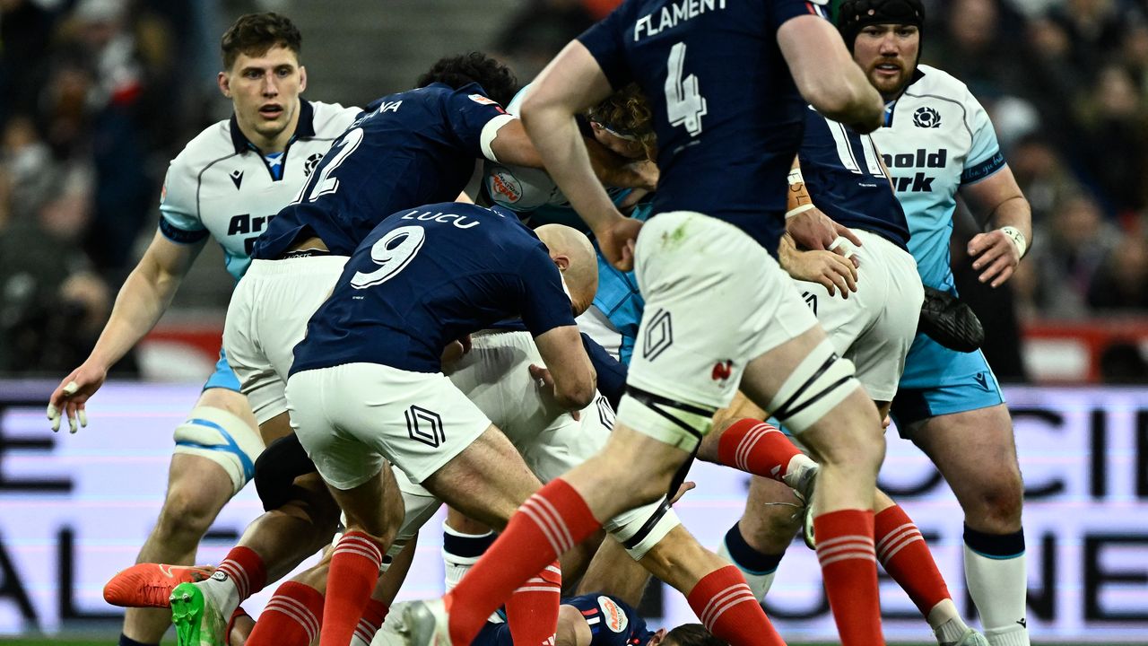 Les chiffres clés de la victoire des Bleus face à l’Ecosse ! - Blog RCT