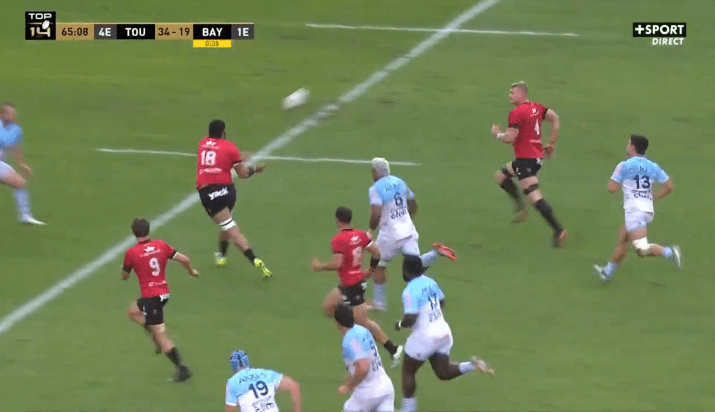 VIDEO : La passe sublime de Mathias Halagahu pour le triplé de Gaël ...