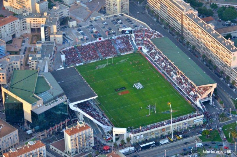 Photos: Le stade Mayol vu du ciel, contre le Racing Métro ! - Blog RCT