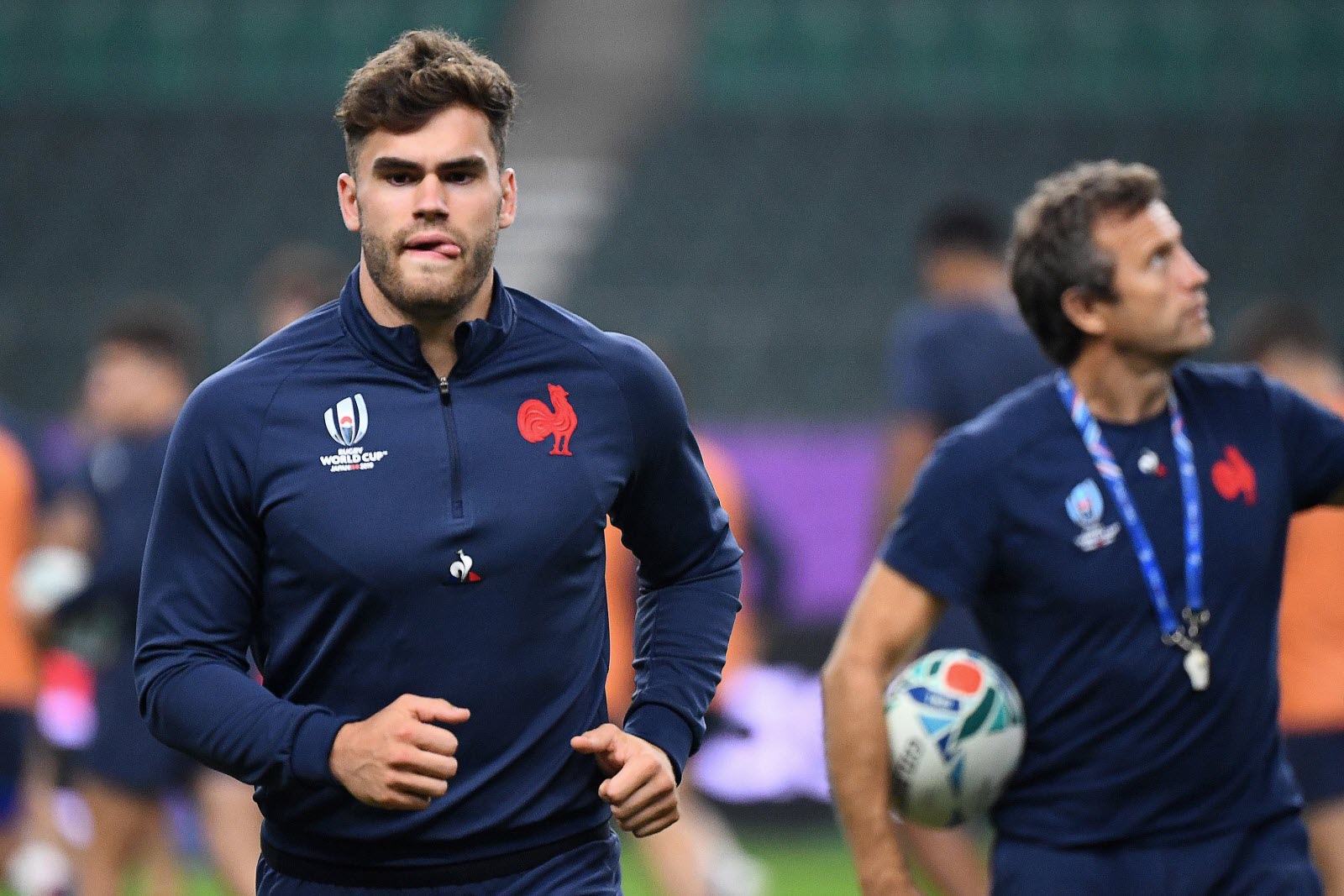 Damian Penaud quitte le groupe France en avance et postule avec son ...