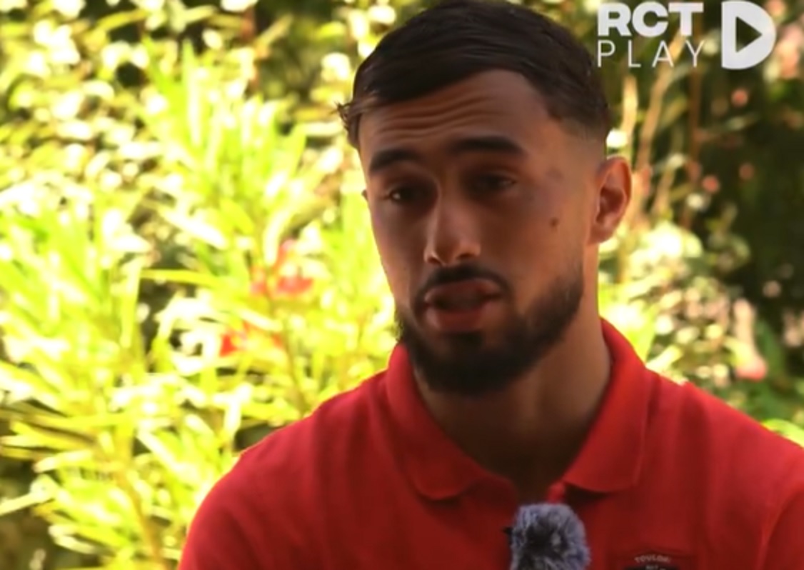 La superbe déclaration d'amour de Rayan Rebbadj au Rugby Club ...