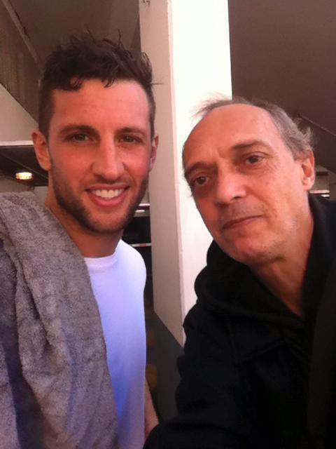 Photo: Le Néo-Zélandais Tom Taylor était à Mayol ce matin - Blog RCT