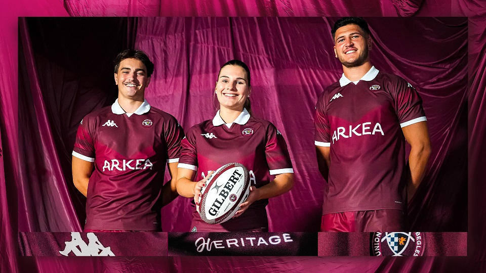 Bordeaux-Bègles dévoile son nouveau maillot 2024 / 2025 ! - Blog RCT